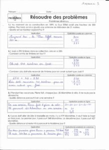 Problemes CE1 – Ecole Sainte Marie Aubigny-Les Clouzeaux